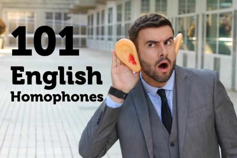 101 English Homophones You Should Know